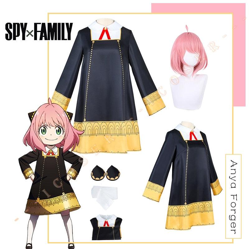 Cosplay Completo Anya Forger Anime Spy X Family – The Midnight Geek